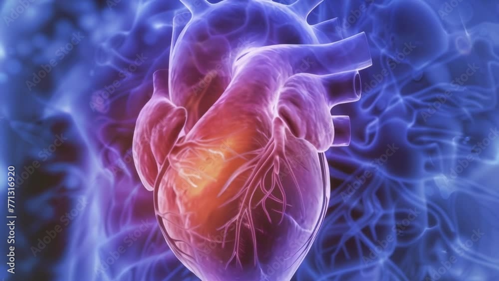 Vidéo Stock A series of brochures covering different heart conditions ...