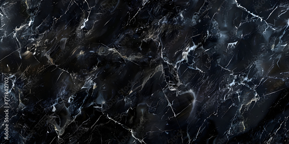 black marble texture background. black marble floor and wall tile ...