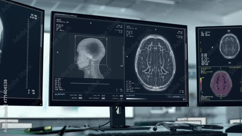 Futuristic Medical Scan Software Inspects Human Brain To Diagnose ...