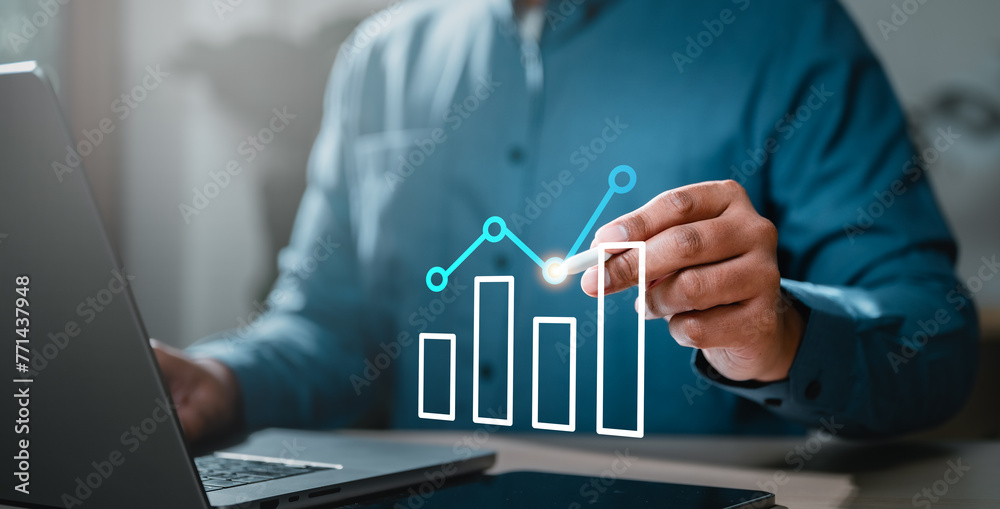 Foto de achievement, chart, diagram, graph, increase, leadership ...
