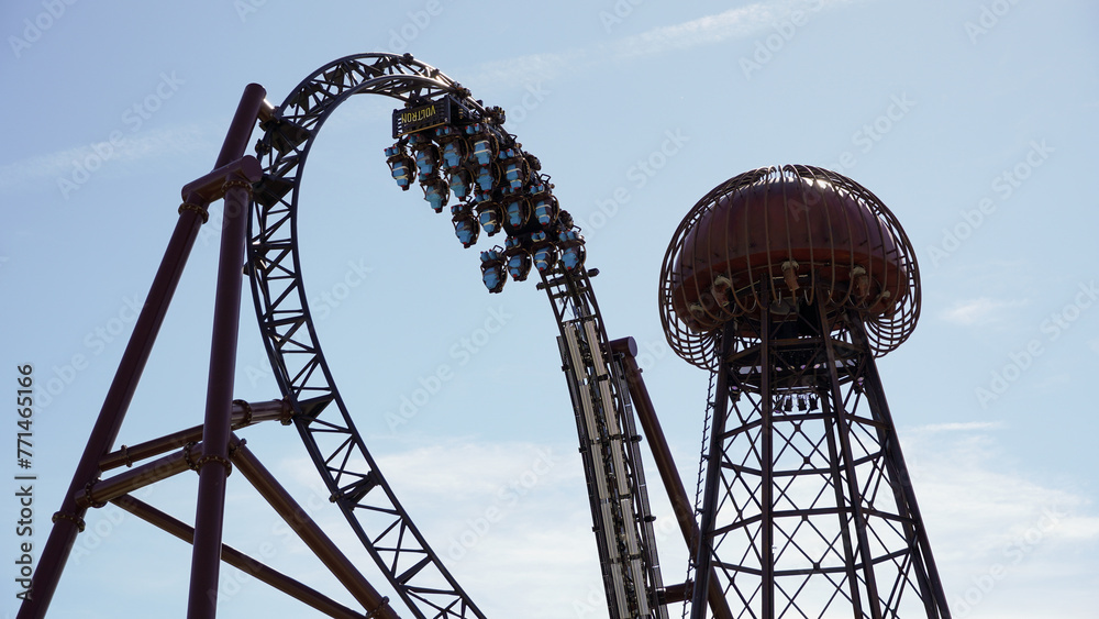 Rust, Germany-March 28.2024: Train of "Voltron Nevera", the world's ...