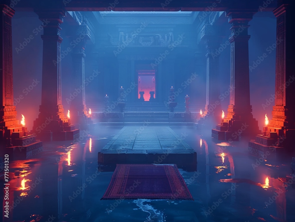 Uncover a hidden temple where a cult performs rituals to summon ancient ...
