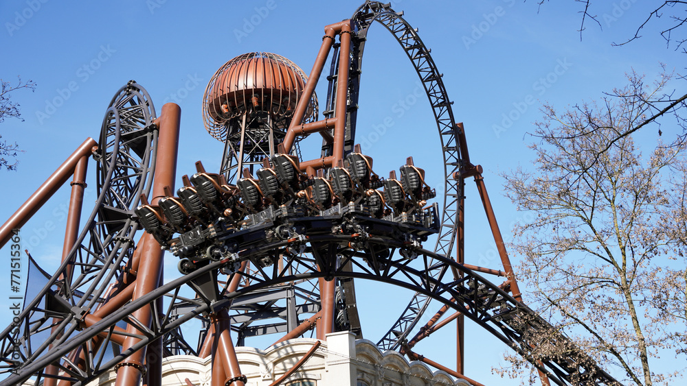 Rust, Germany-March 28.2024: Train of "Voltron Nevera", the world's ...