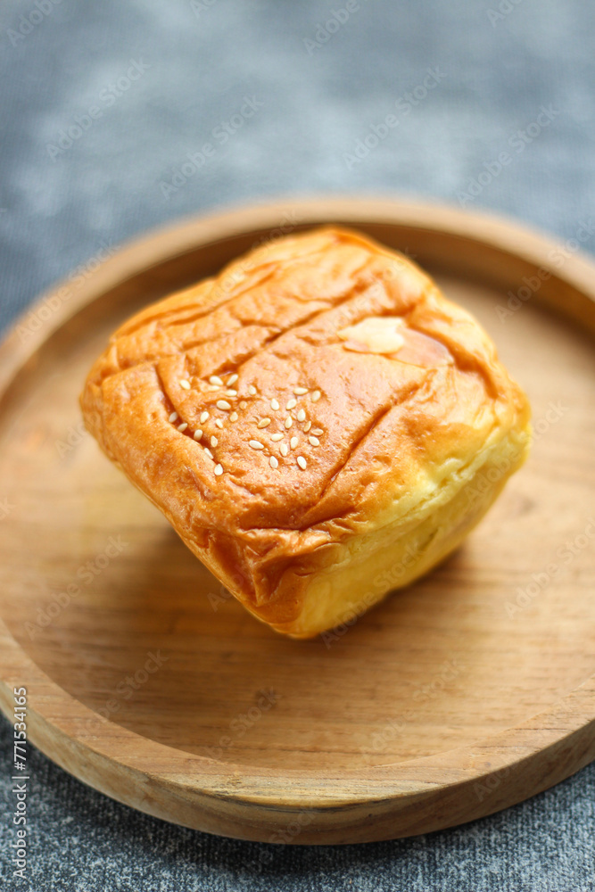 Bluder Bread (Bloeder Bread). Is a type of classic Indonesian bread ...