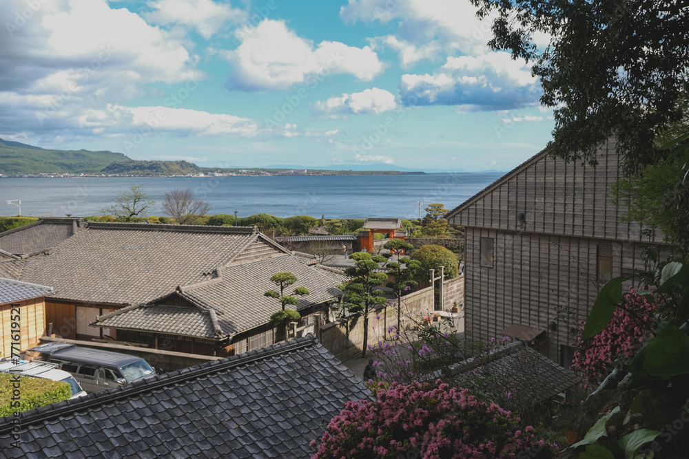 Sengan-en Japanese garden with former Shimazu clan residence in ...