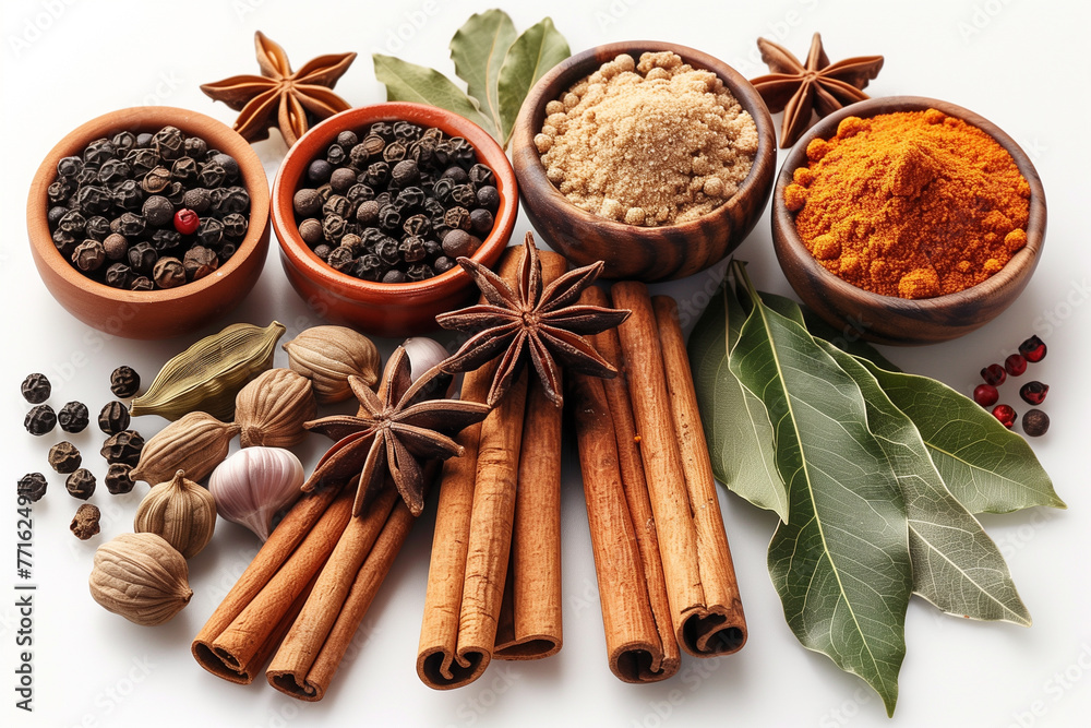 A variety of spices - Diving into a World of Rich Colors, Bold Aromas ...