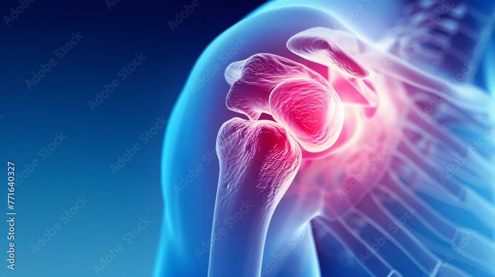 Medical infographic detailing different causes of shoulder pain from ...