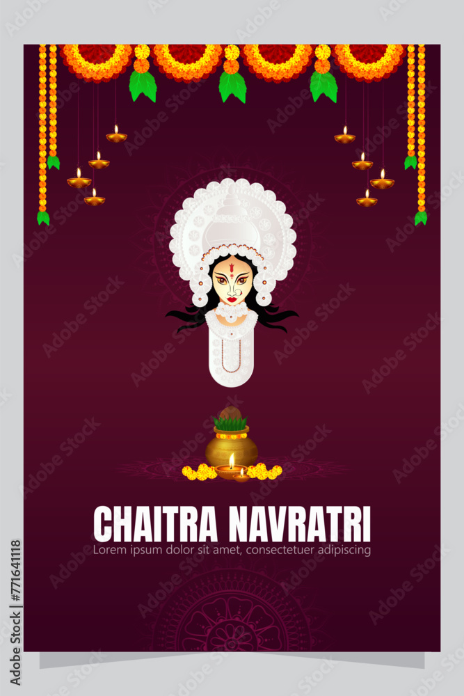 Chaitra Navratri is a Hindu festival celebrated for nine days in the ...