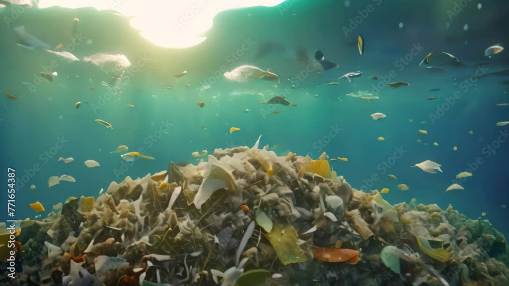 Massive Ocean Trash Pollution, A Vast Amount of Floating Debris ...