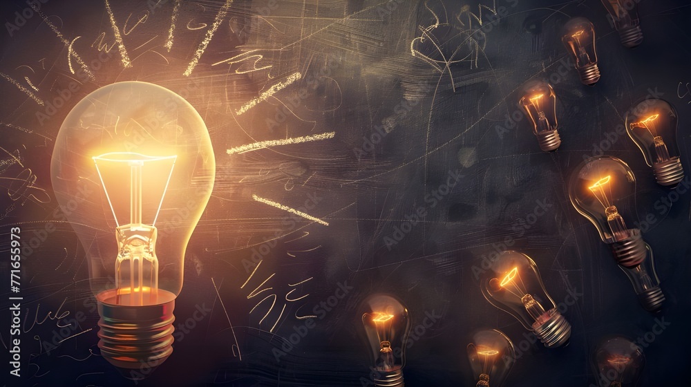 idea on light bulb education concept can be used for layout, Graduation ...