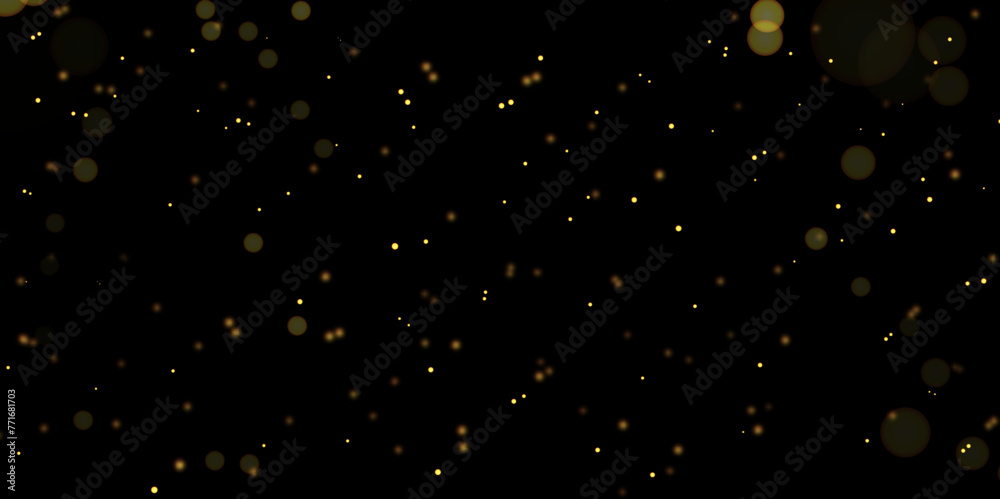 Real backlit dust particles with real lens flare. Particles background ...