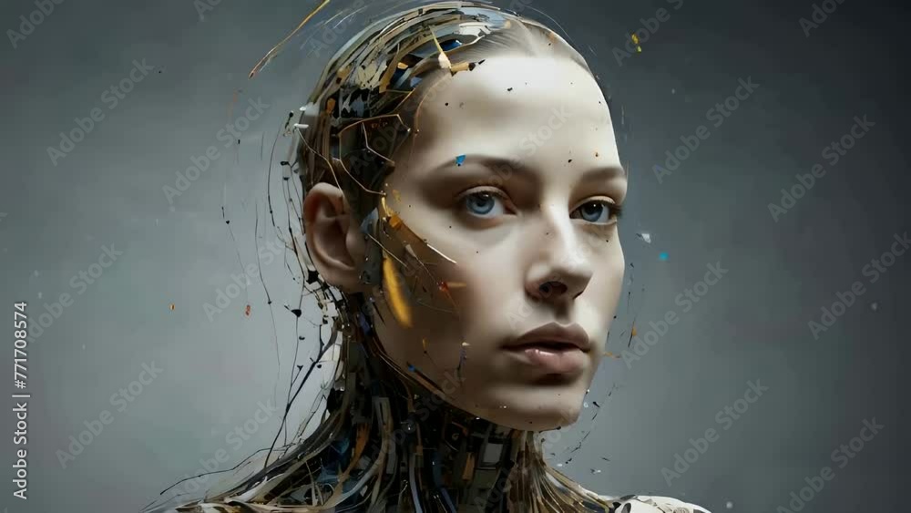 The human brain is the center of technological processing, integrated ...