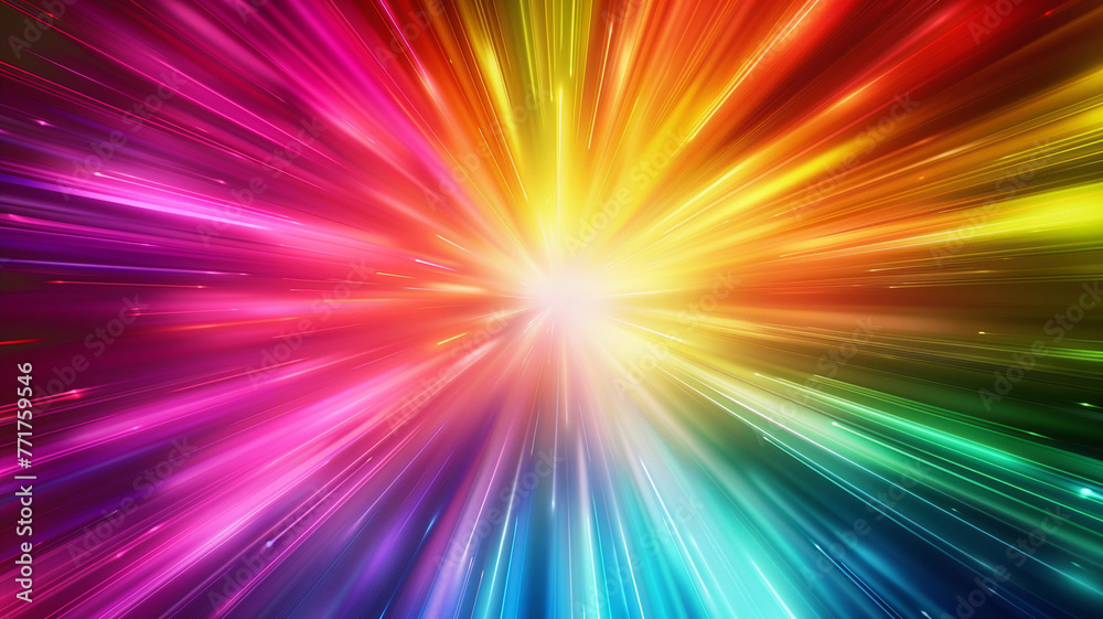 Flash rainbow abstract colorful background design. Multi-colored ...