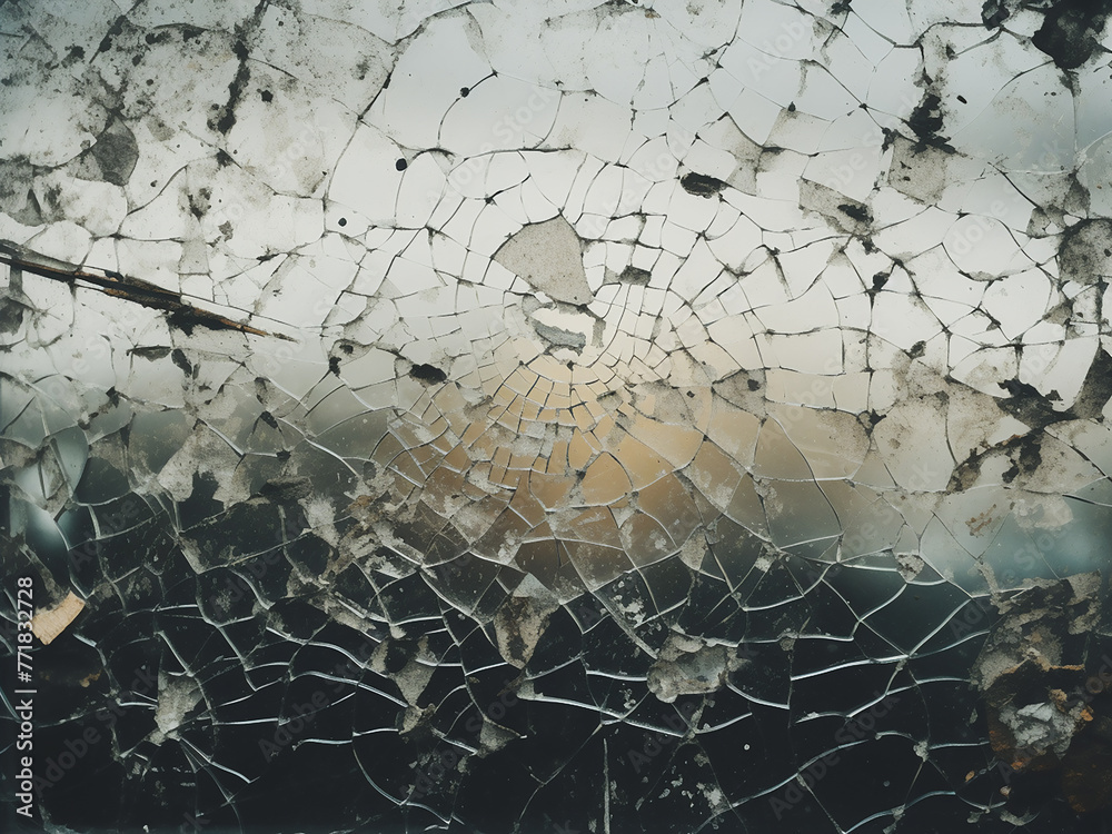 Old window glass texture overlay adds character to design projects ...