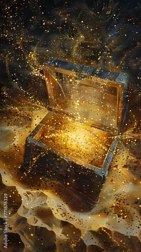 Buried Treasures of Delight:An Impressionistic Depiction of a Radiant ...