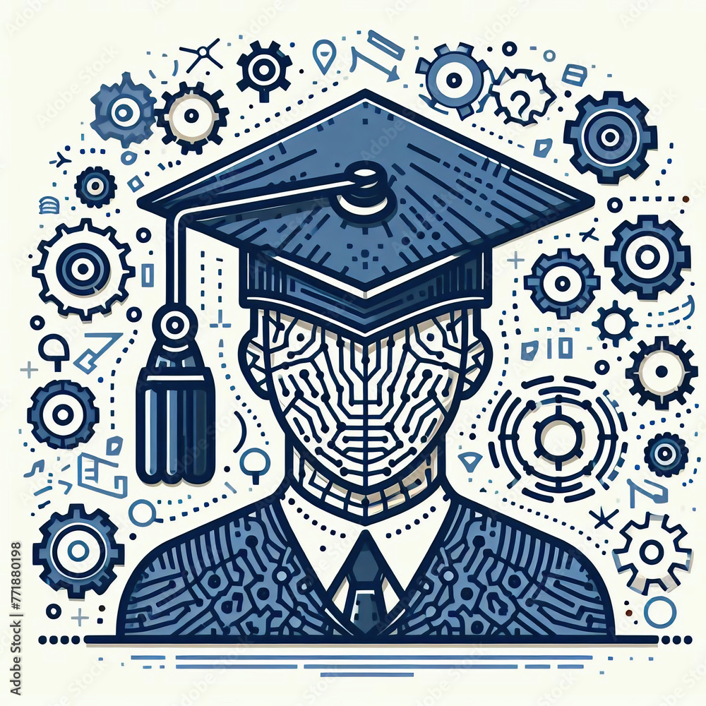 graduation, cap, gown, ceremony, educational, commencement, academic ...