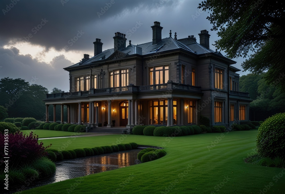 Hagstone House, a single-story modernist billionaire's villa nestled on ...