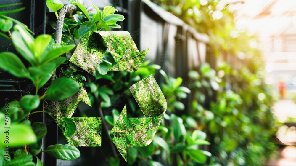 Bioeconomy Circular Green Economy Model Crystal earth on the green ...