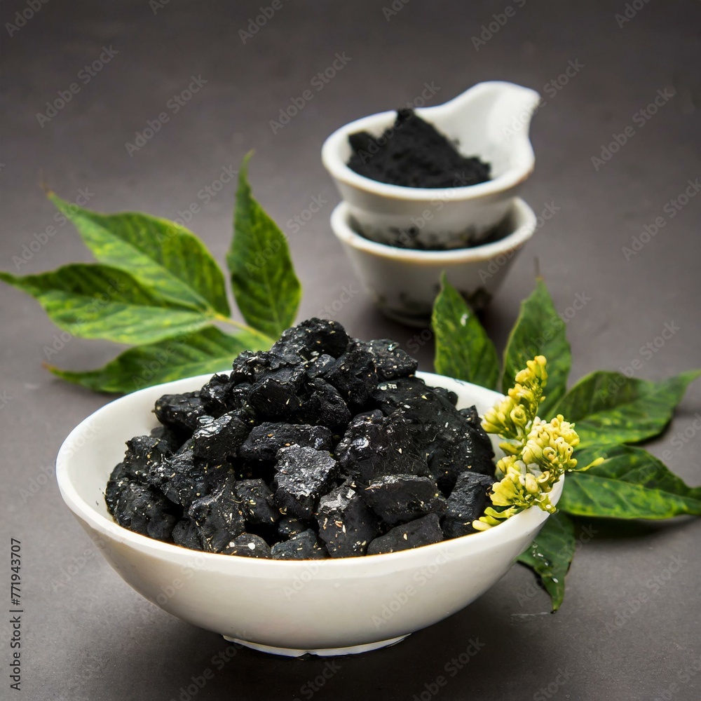 Natural Wonder: Shilajit Background Infused with Earth's Essence ...