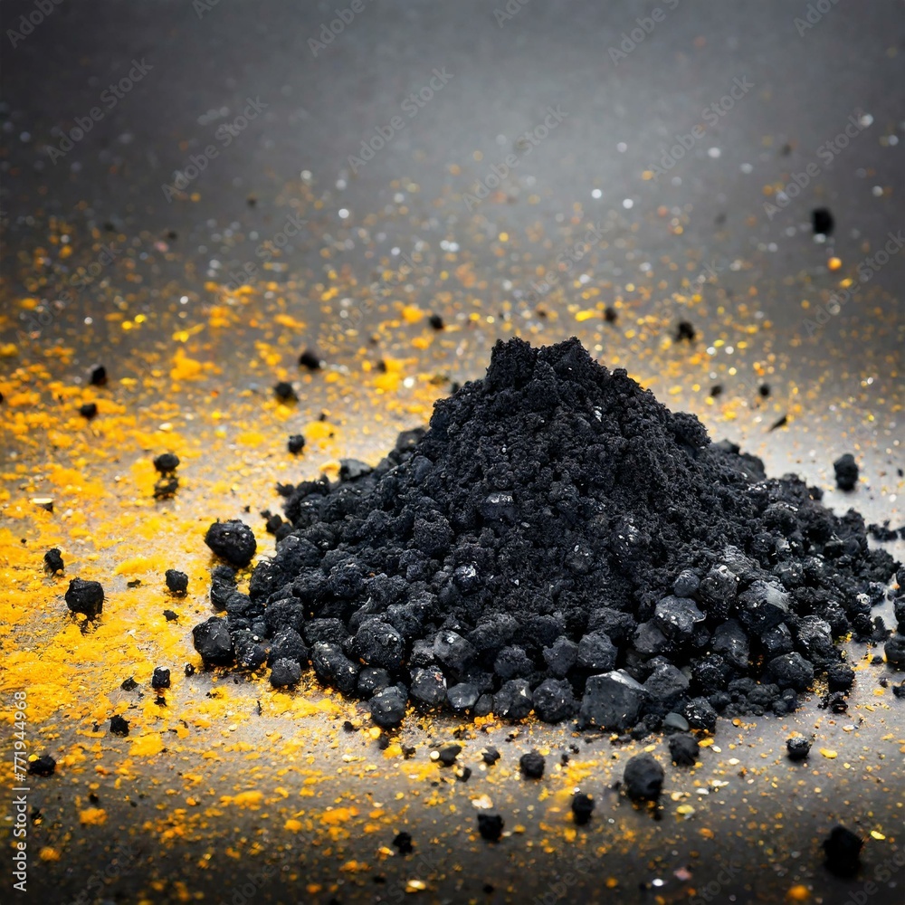 Natural Wonder: Shilajit Background Infused with Earth's Essence" Stock ...