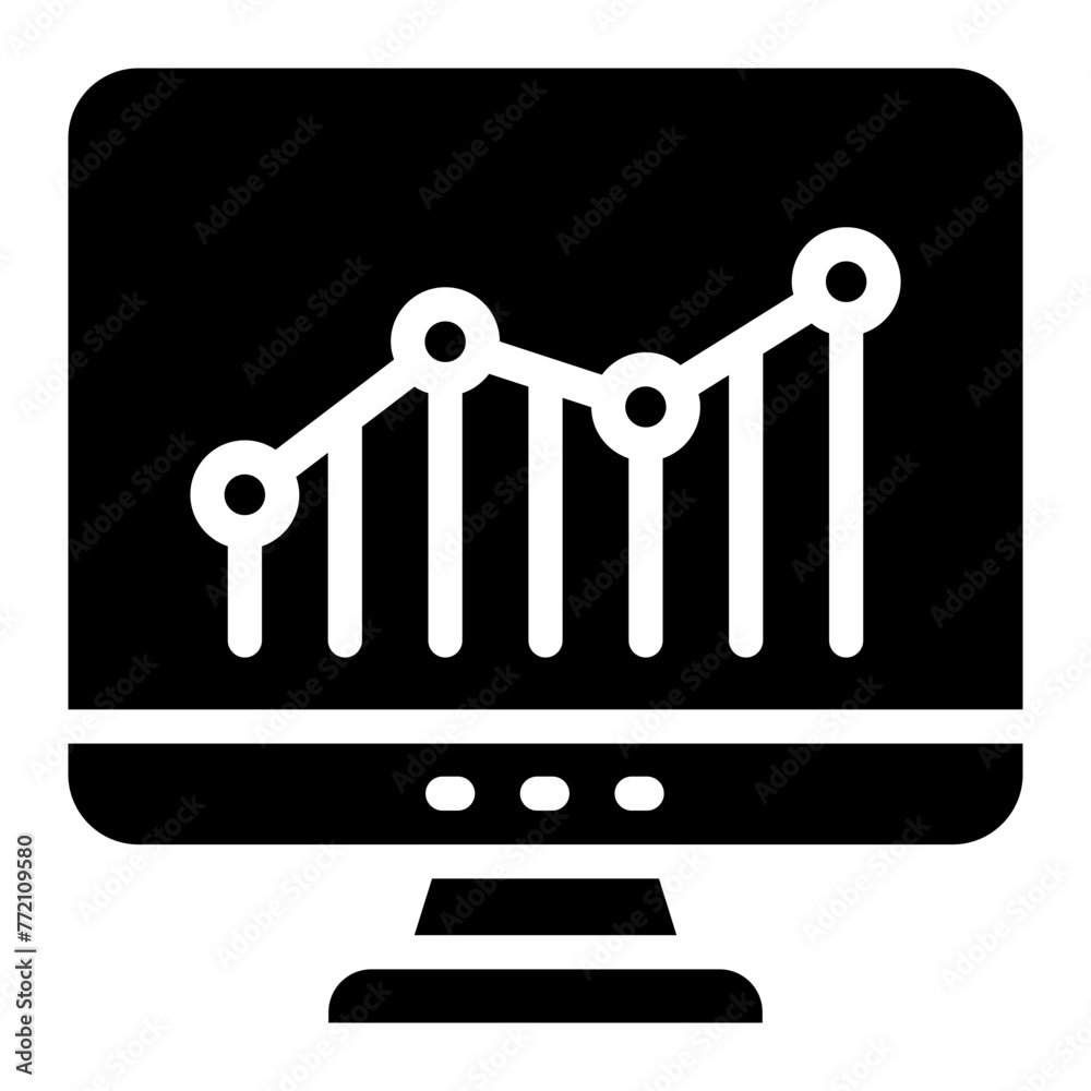 Dashboard admin icon. User panel template, data analysis, agency, graph ...