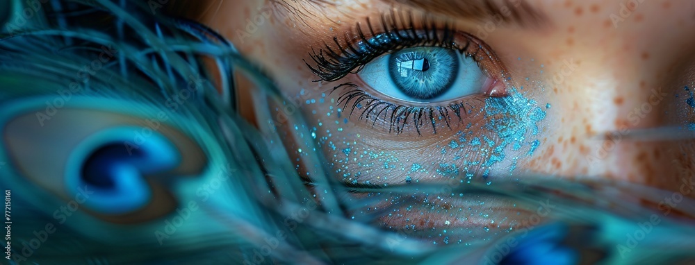 Eye of the Month A Glimpse into the World of Blue Eyes Generative AI ...