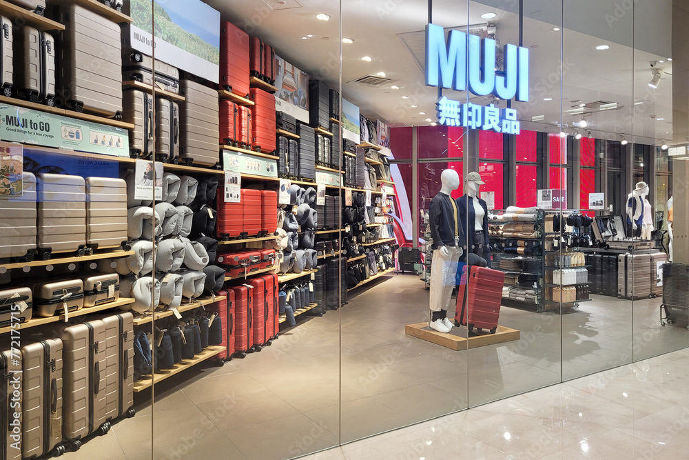 Kuala Lumpur, Malaysia - 12 FEB 2024: Interior view of Muji Store in ...