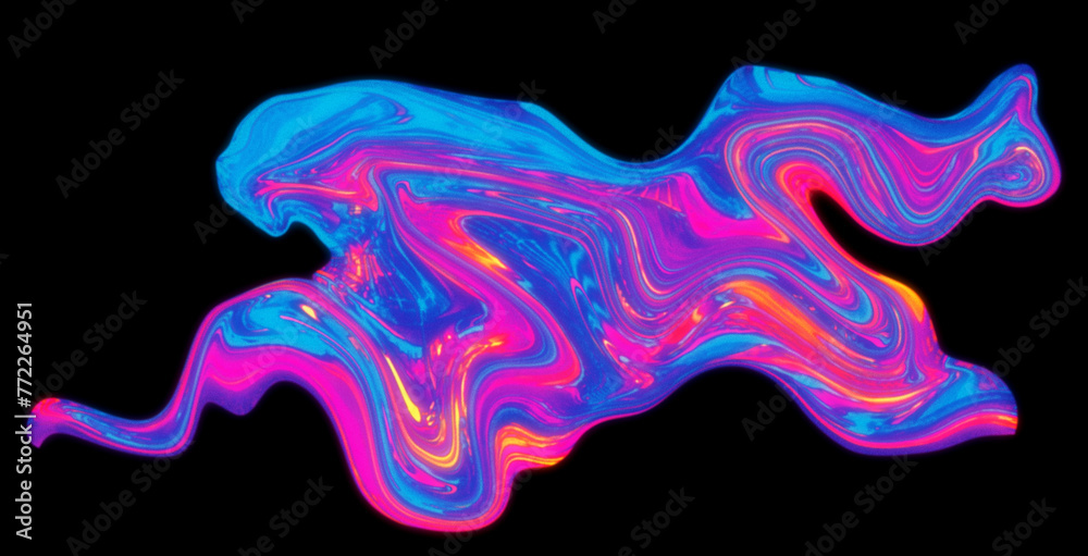 4K Beautiful color gradient background with data mosh glitch noise ...