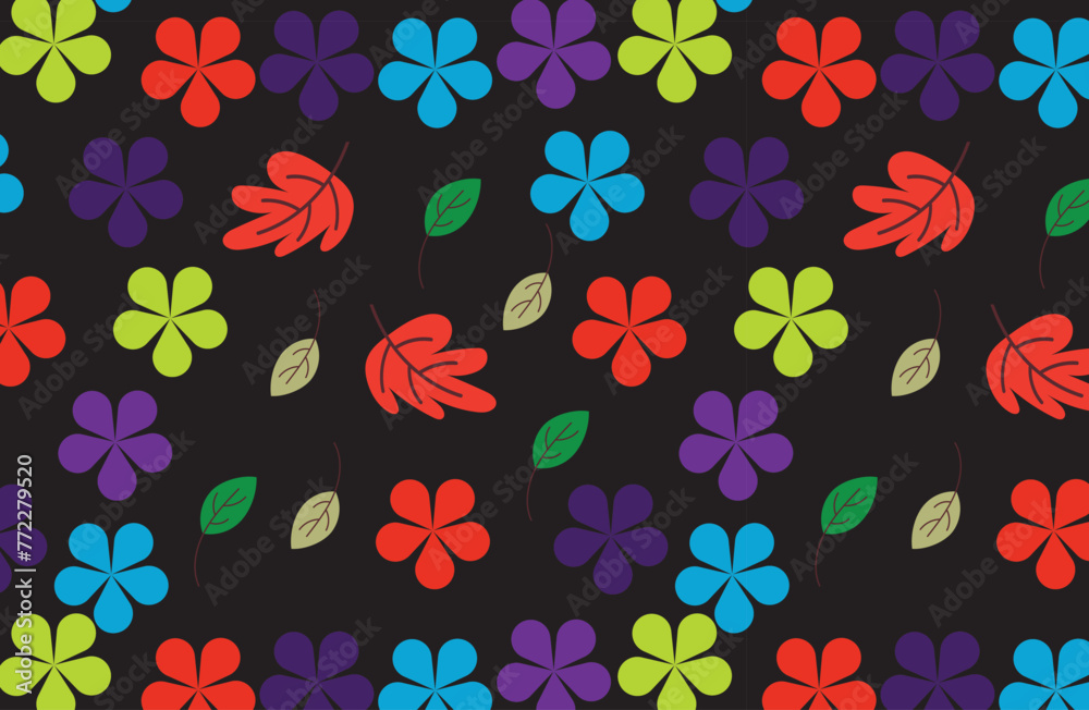 Indian Summer Seamless pattern in oriental geometric traditional style ...