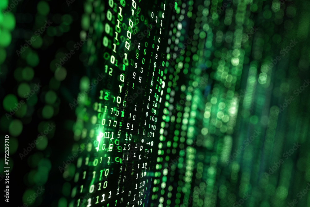 Create a unique backdrop that combines elements of data encryption and ...