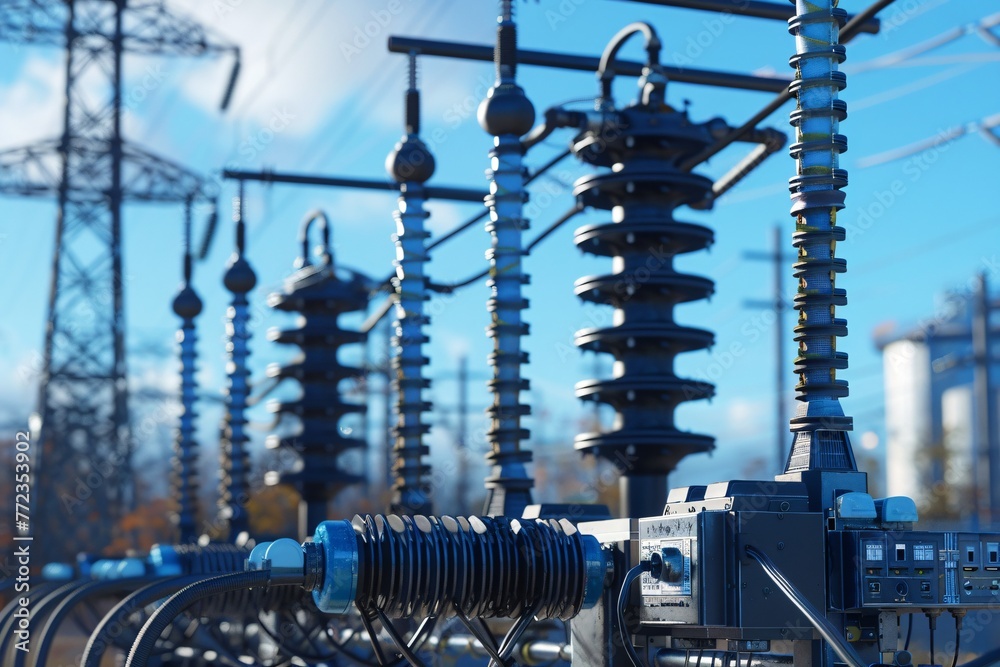Substation and generator switchyard in symbiotic function ensure the ...