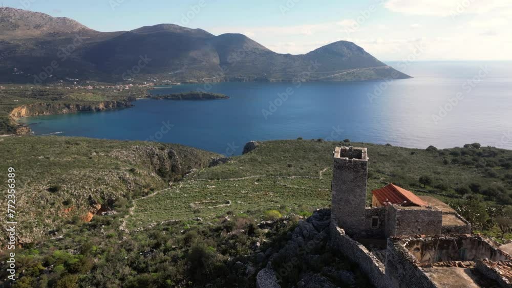 Cape Tenaro Tainaron, also known as Cape Matapan, is the southernmost ...