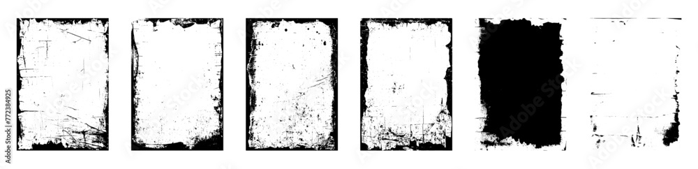 Realistic distressed paper texture overlay for album cover design with ...