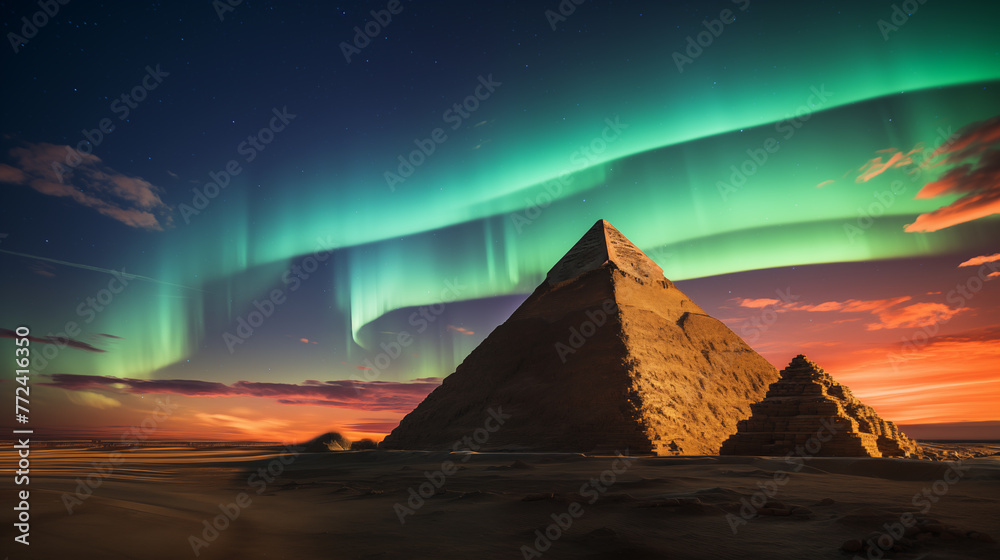 Foto de 16:9 The Great Pyramid is the largest Egyptian pyramid and ...