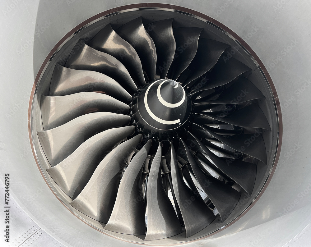 Boeing 787-9 Dreamliner Rolls Royce Trent 1000 Aircraft Engine Fan ...
