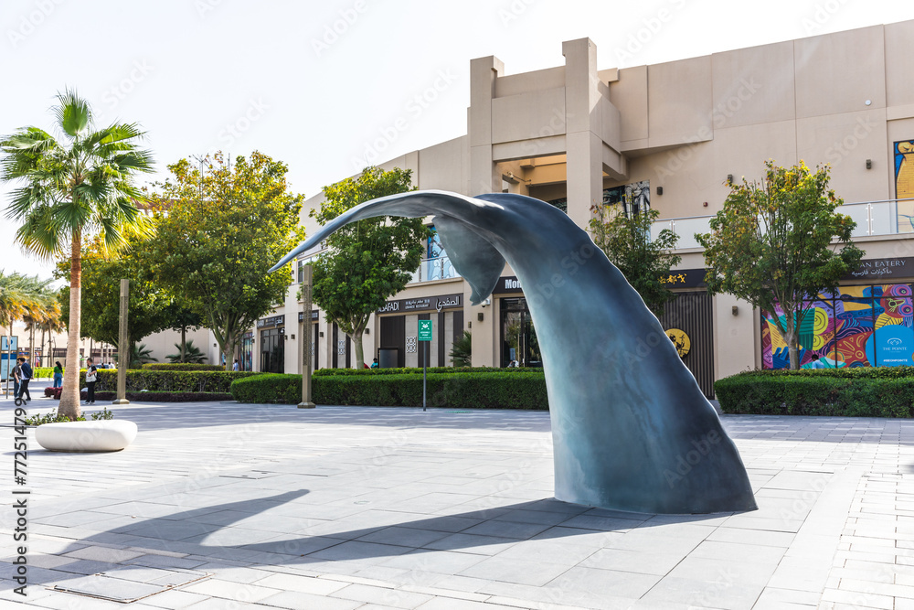 Dubai, UAE – February 20, 2024: The Pointe, Palm Jumeirah, is Dubai's ...