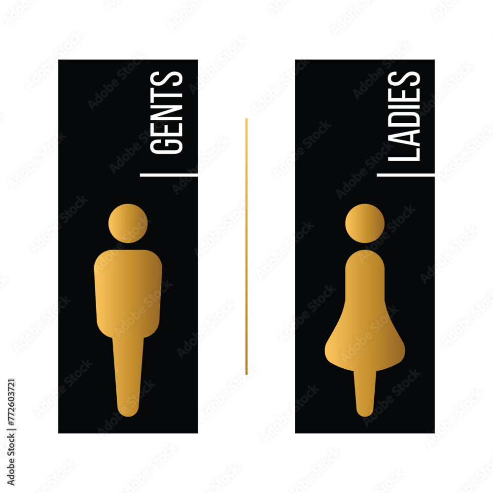 WC sign Vector EPS Flat Artwork for Sign Design, Flat icon, Web and ...