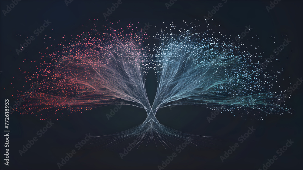 Visual Representation of a K-D Tree Partitioning Multidimensional Data ...