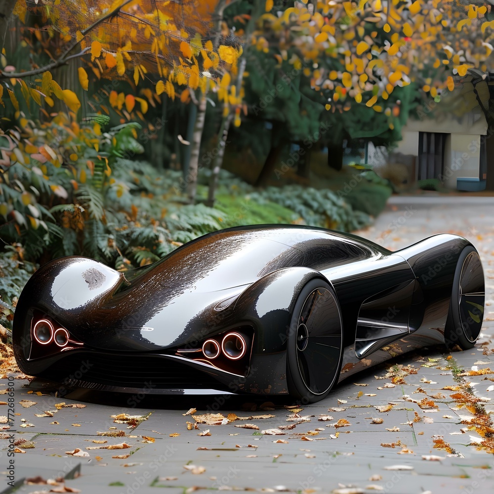 Tomorrow's Wheels: Advancing Sustainability with Futuristic Car Design ...