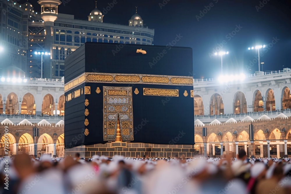 view of the Kaaba, Mecca, Hajj and Umrah Stock Photo | Adobe Stock