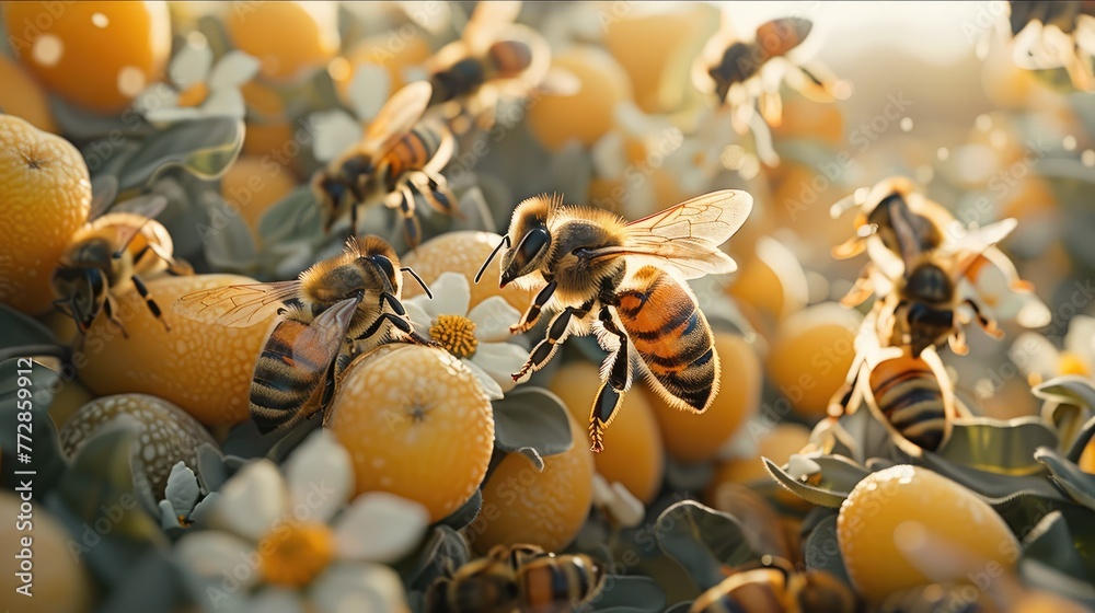 Bees also play a crucial role in preserving genetic diversity in ...