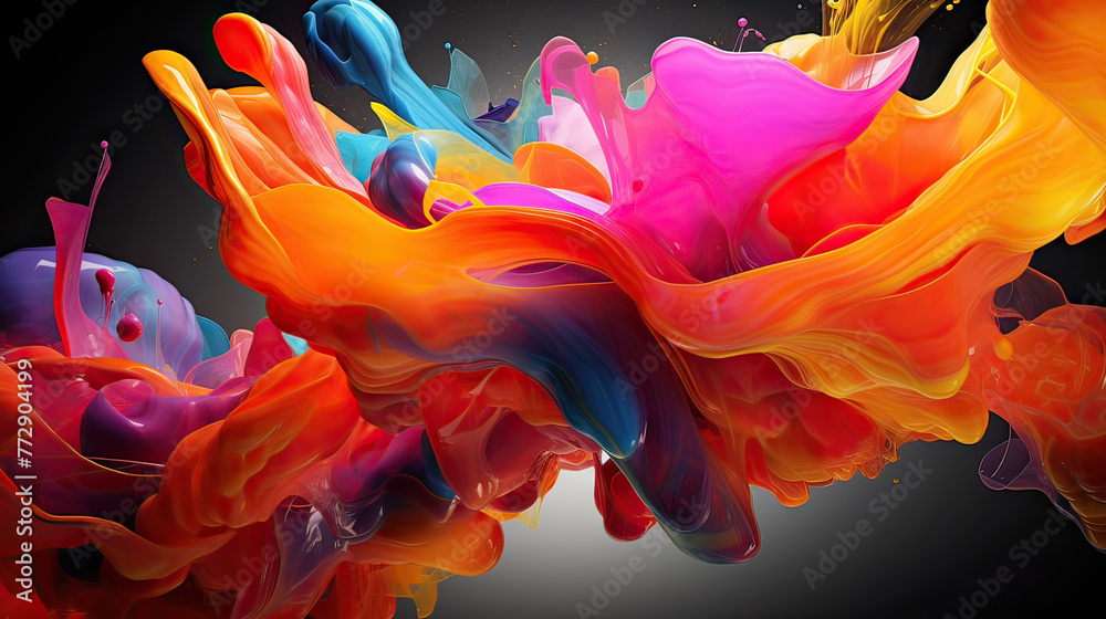 A hyper-realistic background featuring sleek digital interfaces with a ...