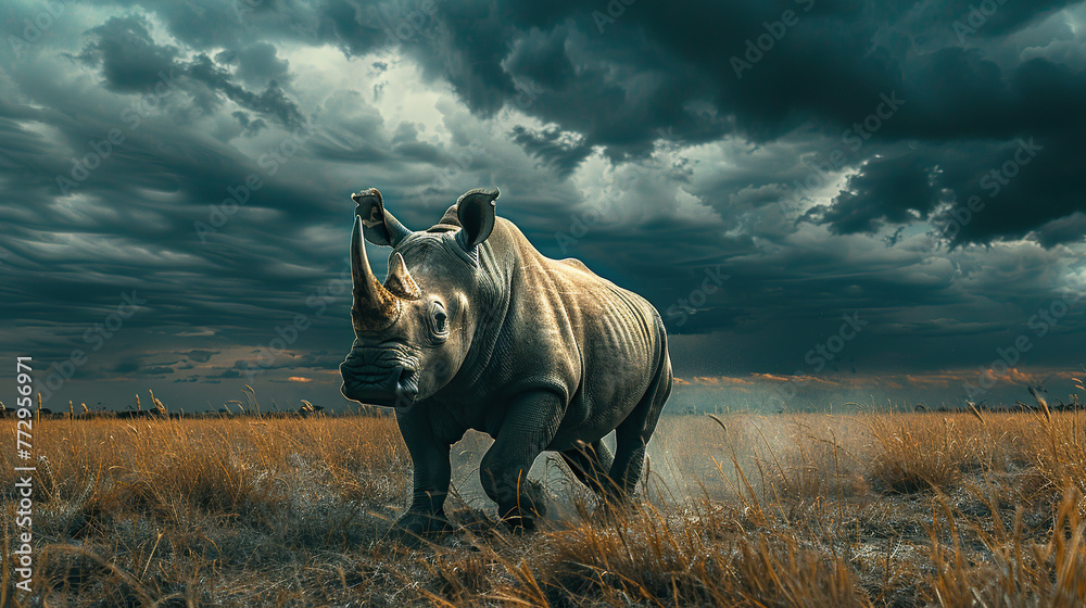 National Endangered Species Day background or banner design template ...