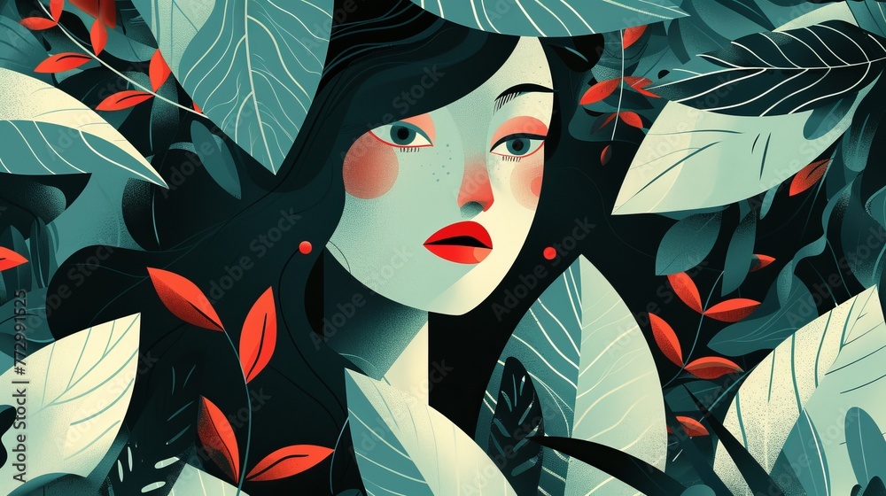 vector illustrations in graphic design projects. Stock Illustration ...