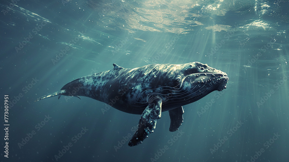 marine mammals blue whale, World Habitat wildlife day, world day of ...