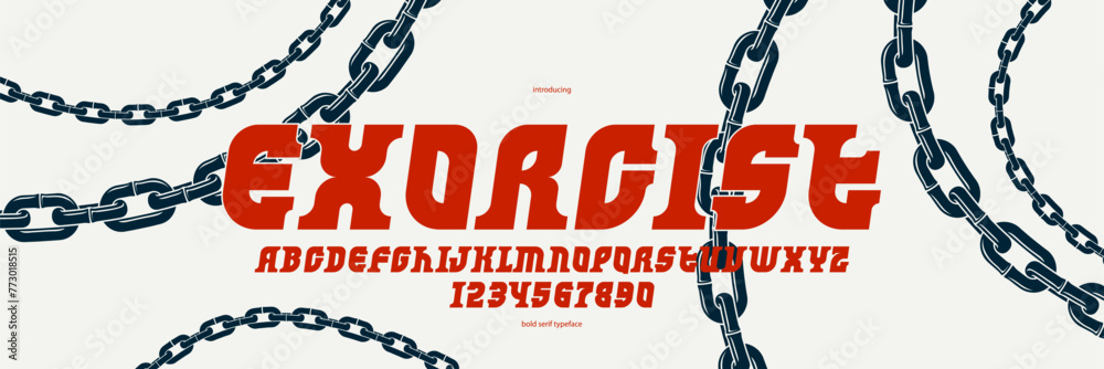 Elegant luxury font with experimental letter shapes, exclusive italic ...