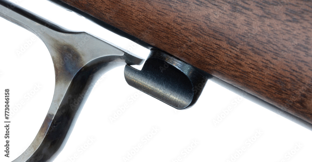 Mechanism to hold the lever on a lever action rifle securely Stock ...