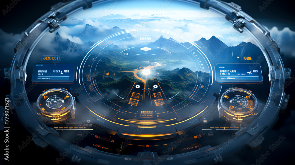 Immersive UI: Cutting-Edge 3D Interface Design for High-Resolution ...