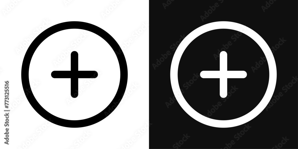 Addition and Creation Feature Icons. Add New Page and Incremental ...