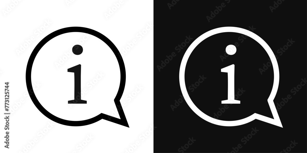 User Guide and Help Desk Support Icons with Information Symbols for ...
